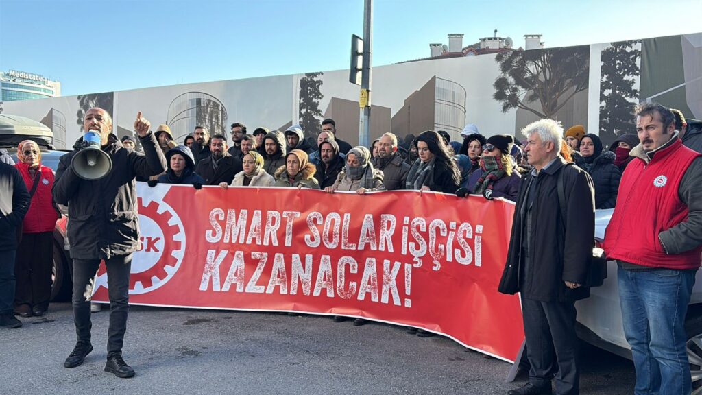 Smart Solar işçileri, grevlerinin 69. gününde dört ayrı noktadan ...